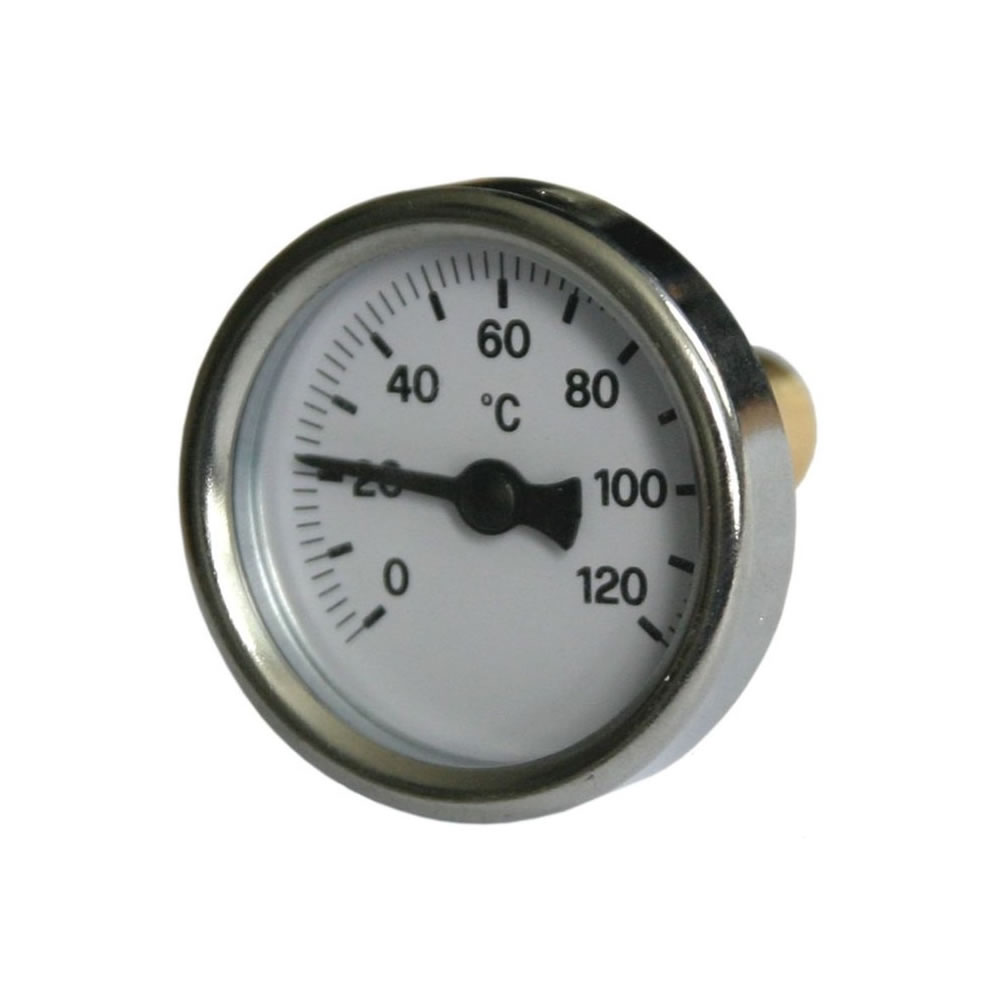 Termometras horizontalus 0-120 °C dm 40 l 30 mm